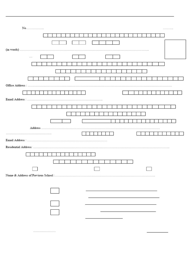 Admission REGISTRATION FORM-2022-23 | PDF