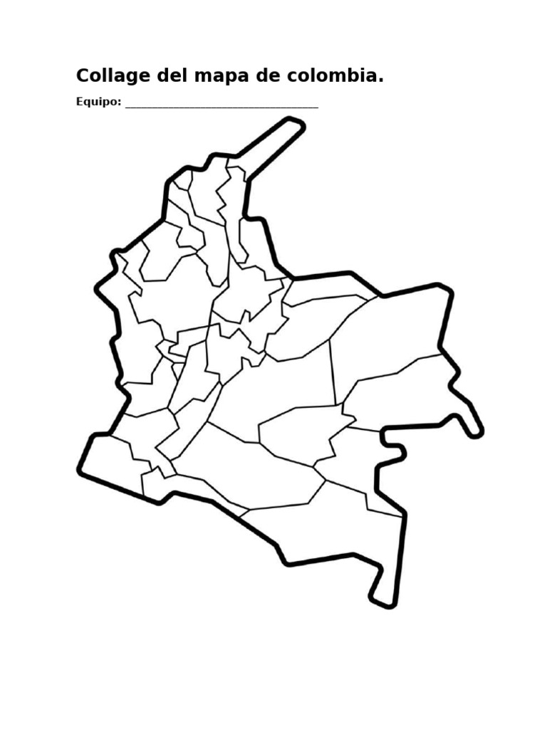 Collage Del Mapa de Colombia | PDF
