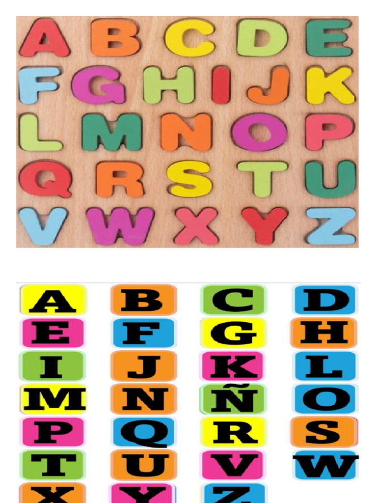 ALFABETOS COLORIDOS | PDF