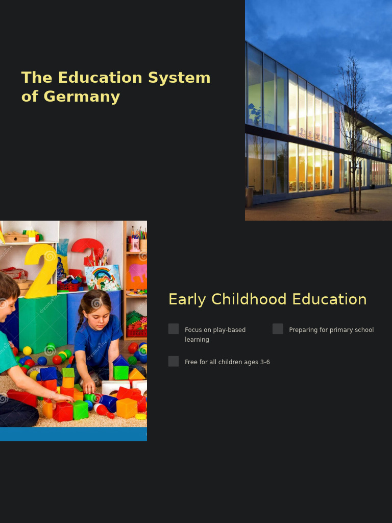 Overview of Germany's Education System | PDF