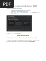 Instalar SQL Server 2019 Developer Gratis | PDF | Servidor SQL de Microsoft | Windows 10