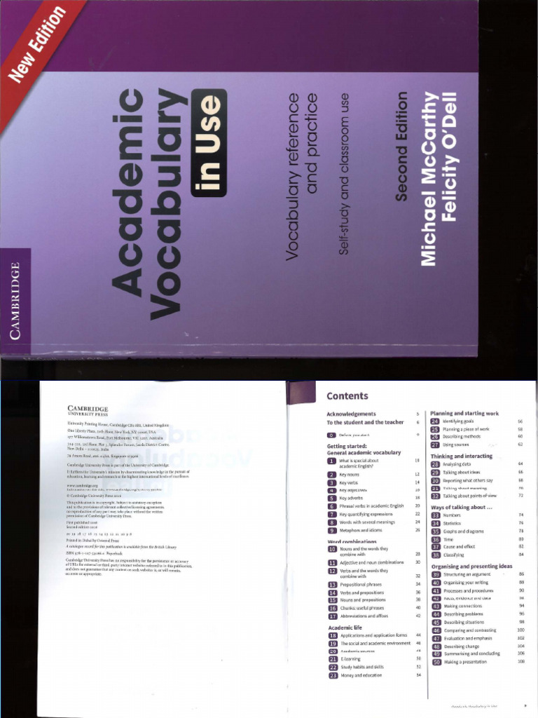 Academic Vocabulary in Use 2nd Edition 1 ZDJ | PDF