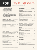 Boma Restaurant Menu Overview | PDF | Foods | Cuisine