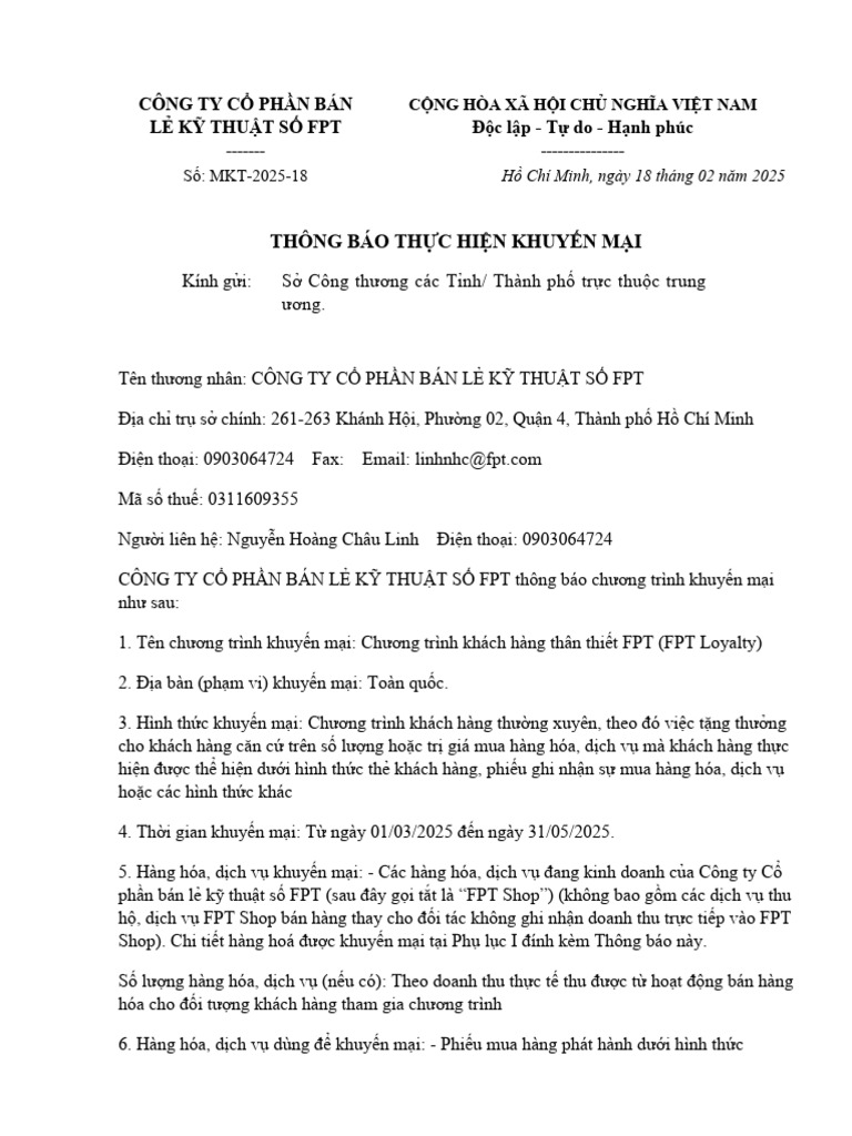 Cty FPT | PDF