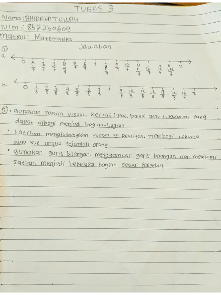 PDF Tugas 3 Matematika | PDF