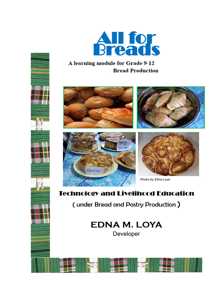 Passed 224-08-19 Mt. Province All For Breads | PDF | Breads | Baking