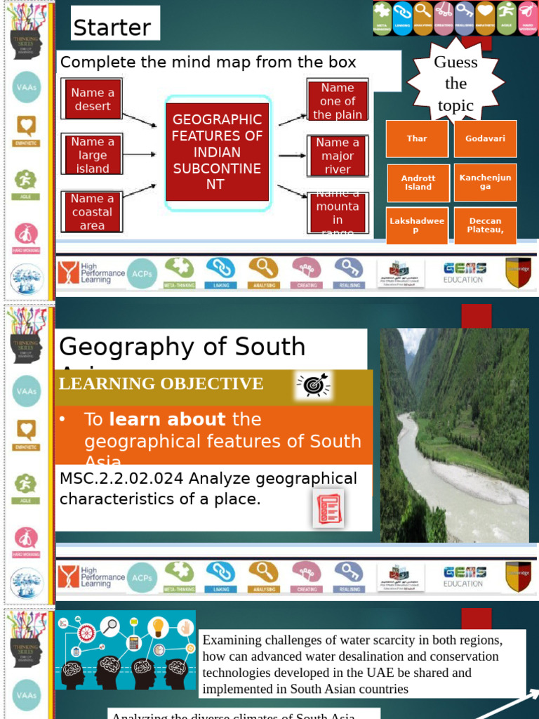 Geography of South Asia | PDF | South Asia | Indian Subcontinent