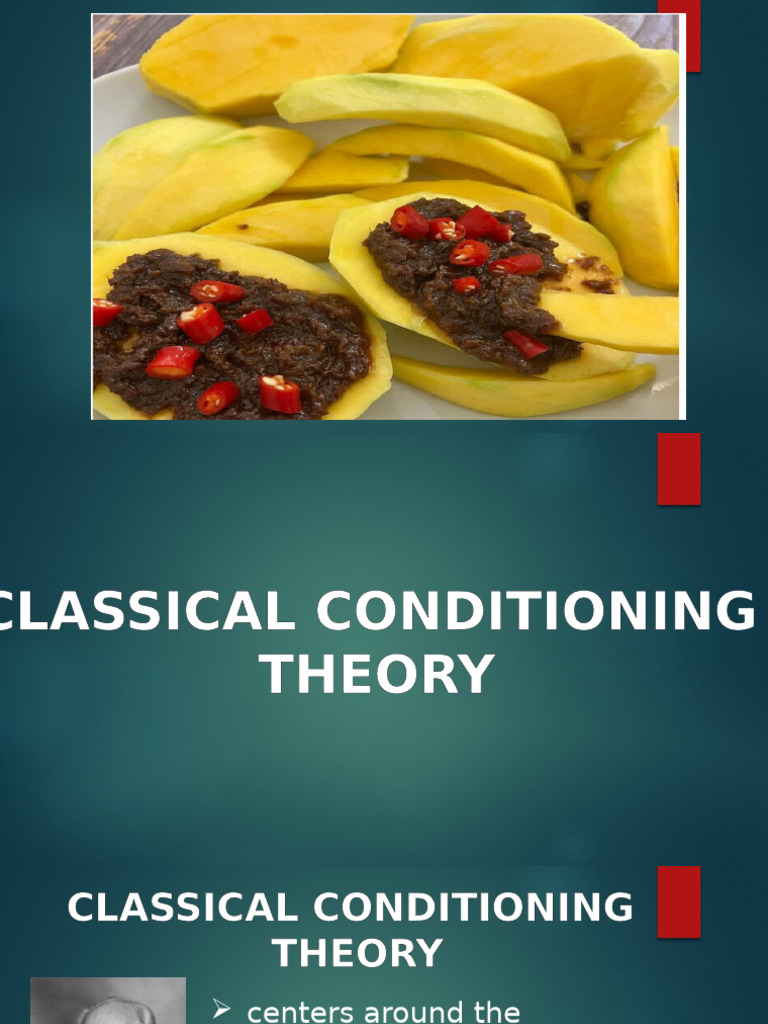 CLASSICAL CONDITIONING THEORY | PDF