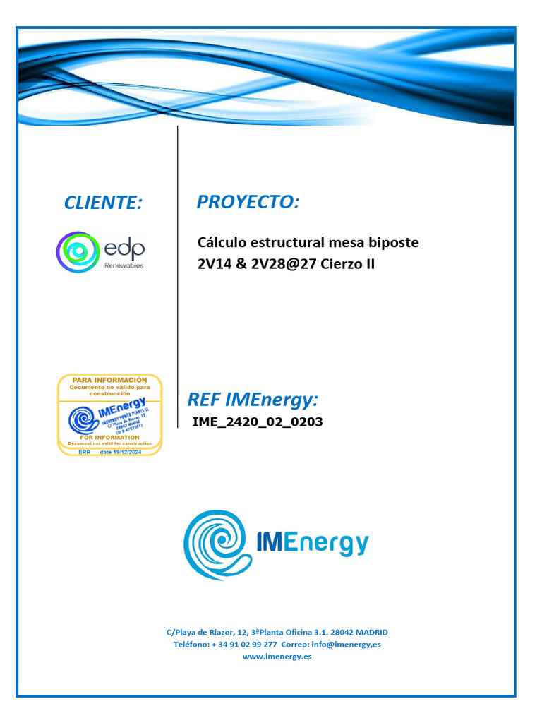 IME 2420-02-0203 Cálculo Estructural V00 | PDF | Ingeniería estructural | Ingeniero civil