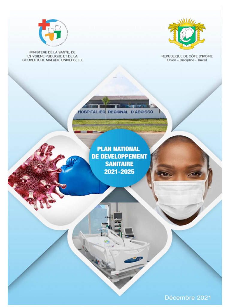 Plan National de Développement Sanitaire 2021-2025 | PDF | Santé ...