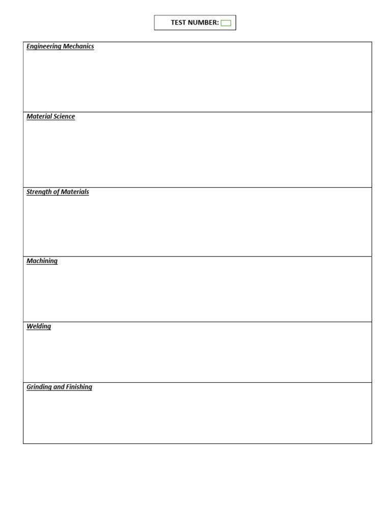 Check List | PDF