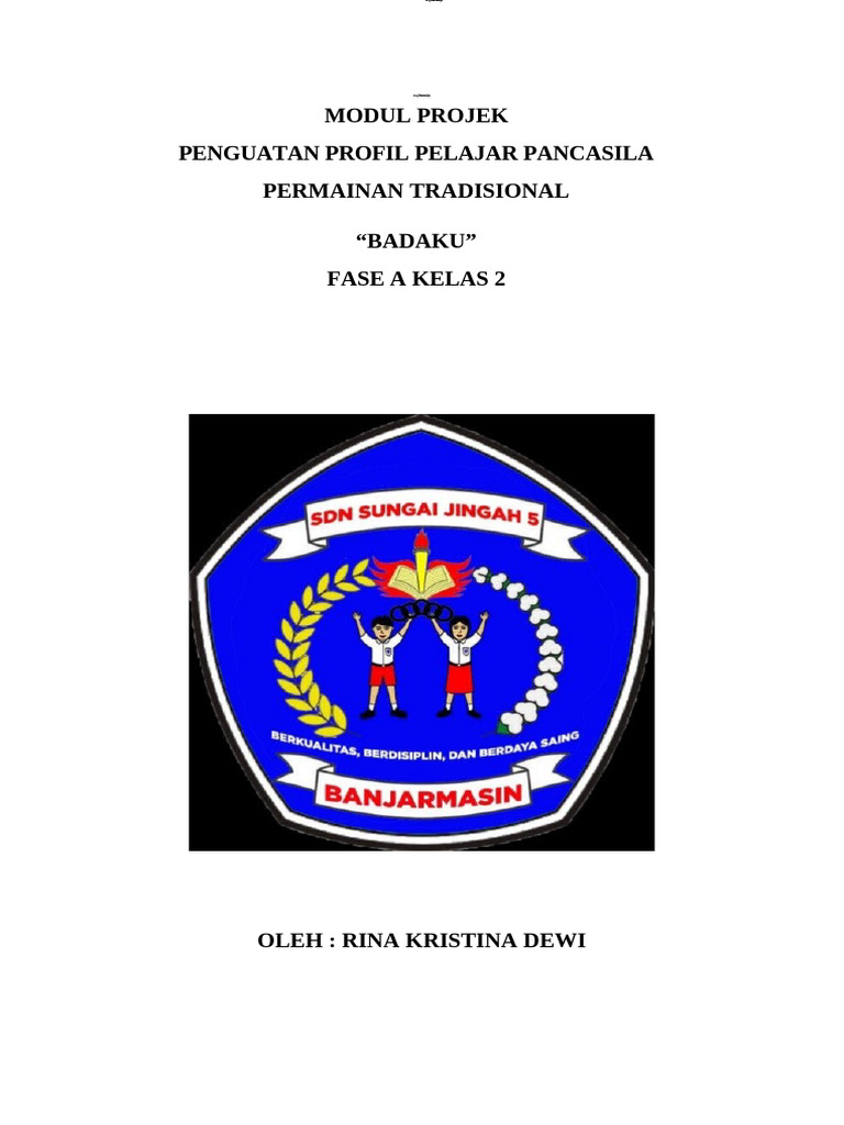 Permainan Tradisional Badaku di SDN 5 | PDF
