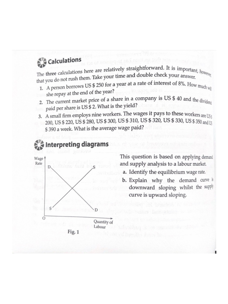 Chapter 3 Economics Worksheet_09.52.45 (1) | PDF