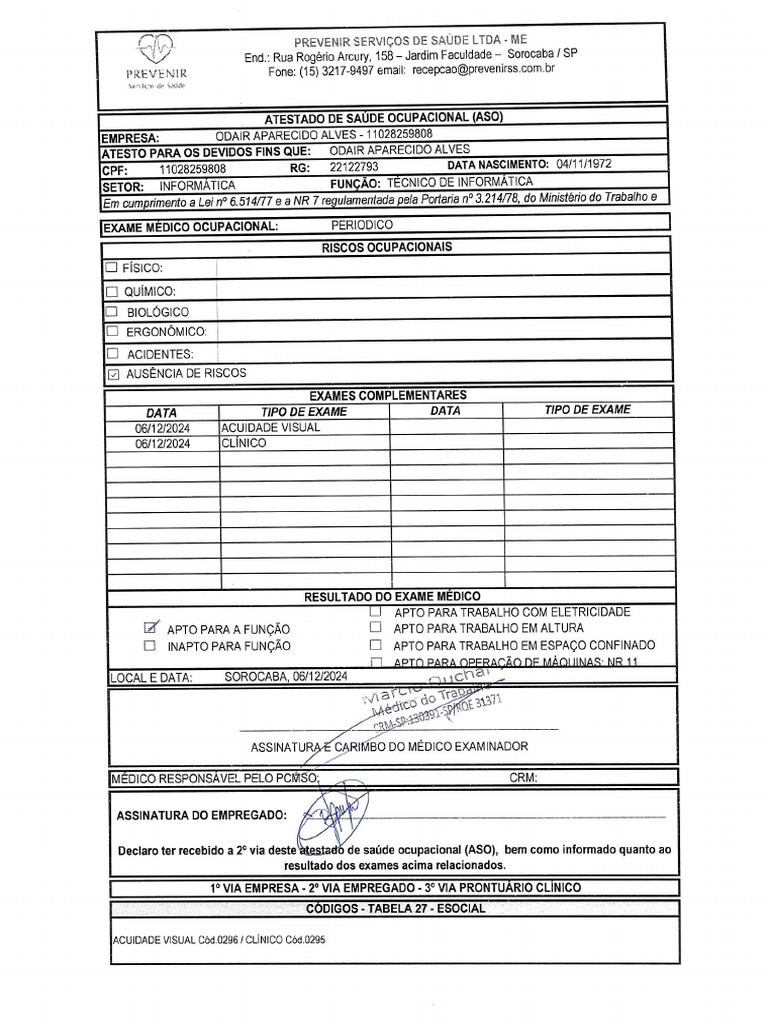 Odair-Odair Aparecido Alves | PDF