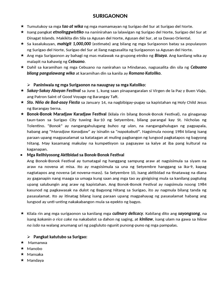 Surigaonon Wps Office | PDF
