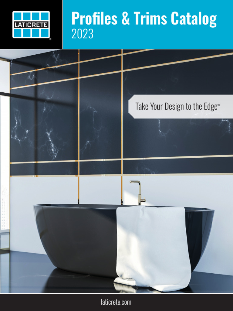 New Laticrete Profiles Brochure | PDF | Masonry | Building Engineering