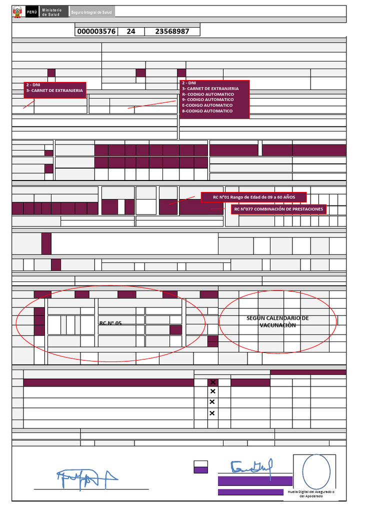 Fua 009 - Control Prenatal | PDF | Medicina | Especialidades Medicas
