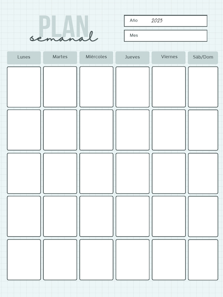 Plan Mensual 2 | PDF