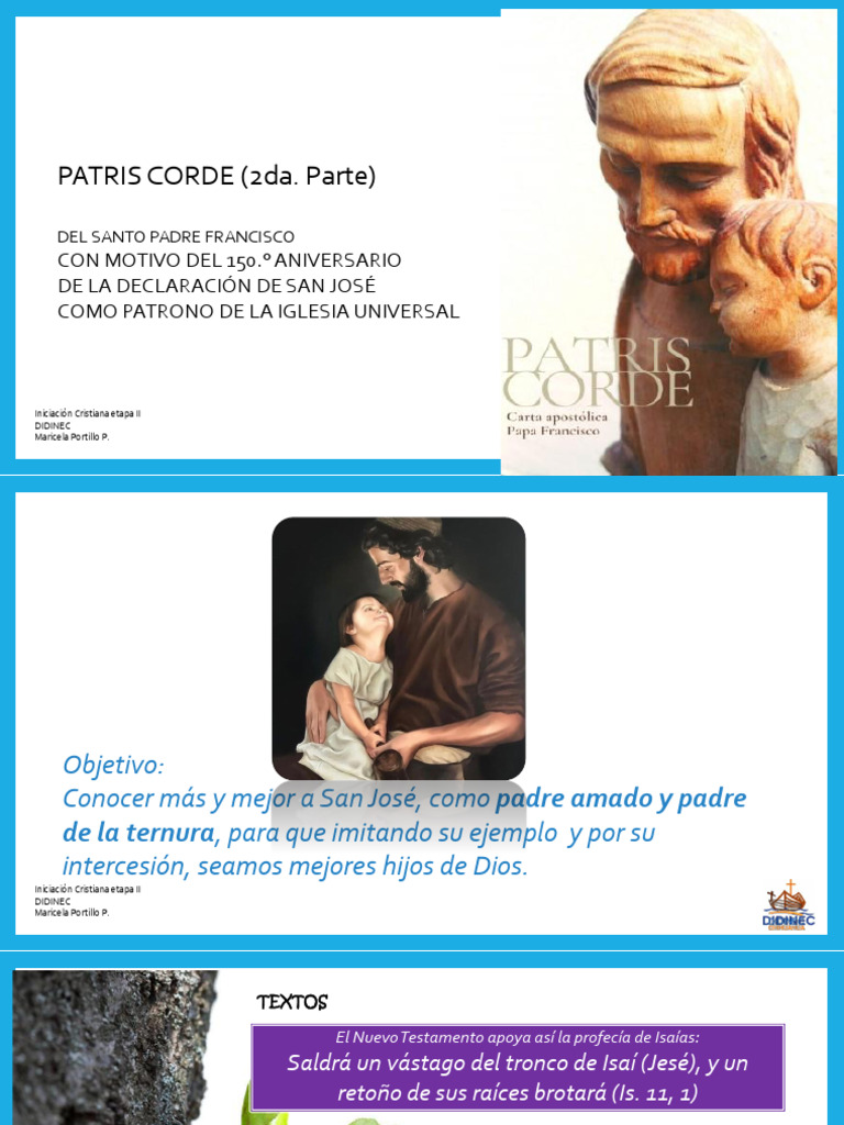 Patris Corde 3 | PDF | San José | María, madre de Jesús