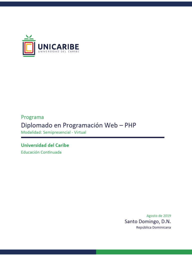 Programacion Web PHP 1 | PDF | Php | Ingeniería de software