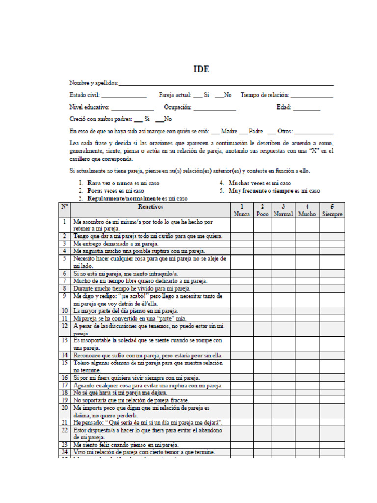 Test DE | PDF