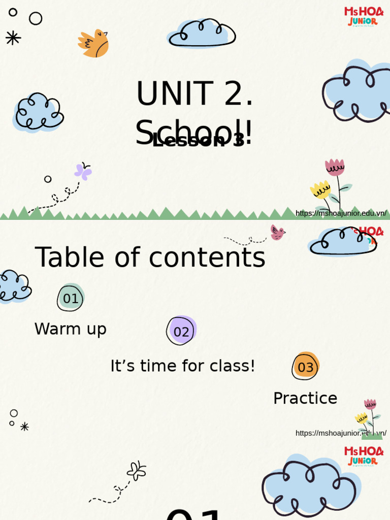 Kiddie U2 Lesson 3 | PDF