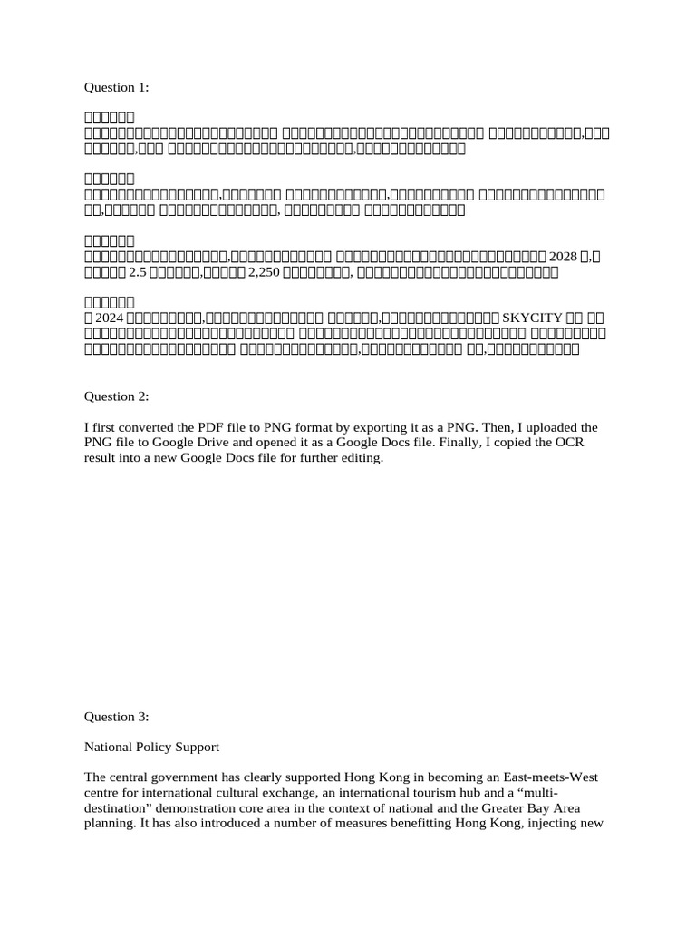 Assignment 1 - s236076 - Chui Sze Hang Rita | PDF | Hong Kong | Translations
