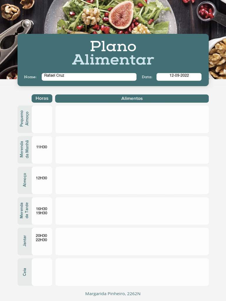 Plano de Refeições Saudáveis e Proteicas | PDF | Feijão | Culinária
