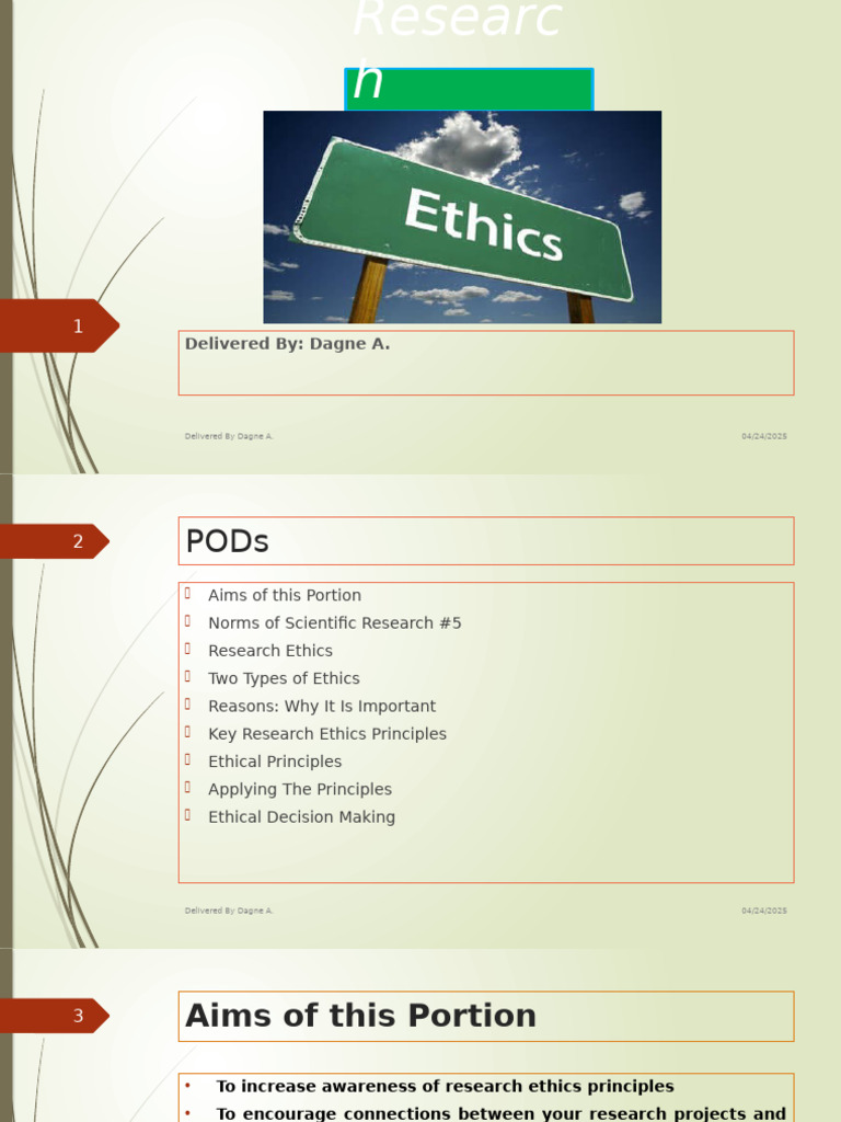 Research Ethics and Scale Measurment, 2025 | PDF | Level Of Measurement ...