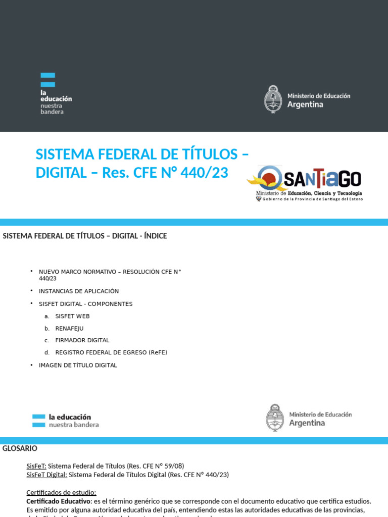 Presentación Sistema de Titulos Digital | PDF | Red mundial | Internet y web