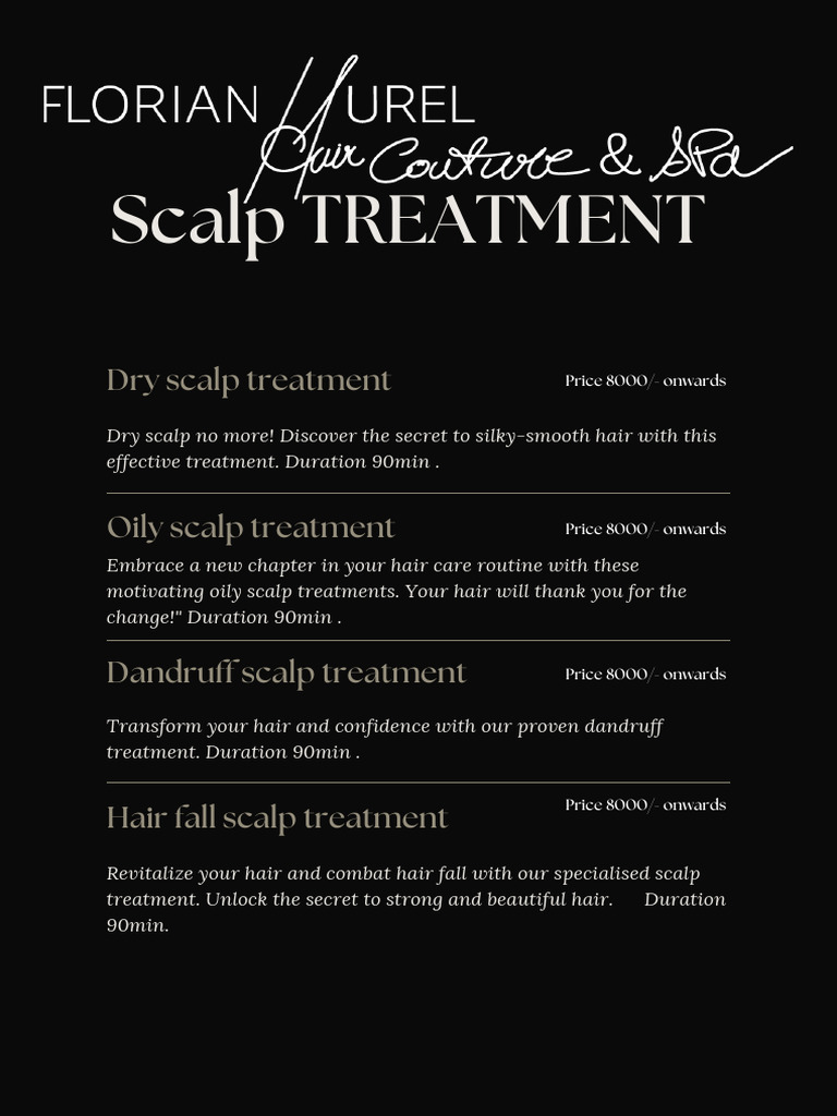 Effective Scalp Treatments for Hair Care | PDF
