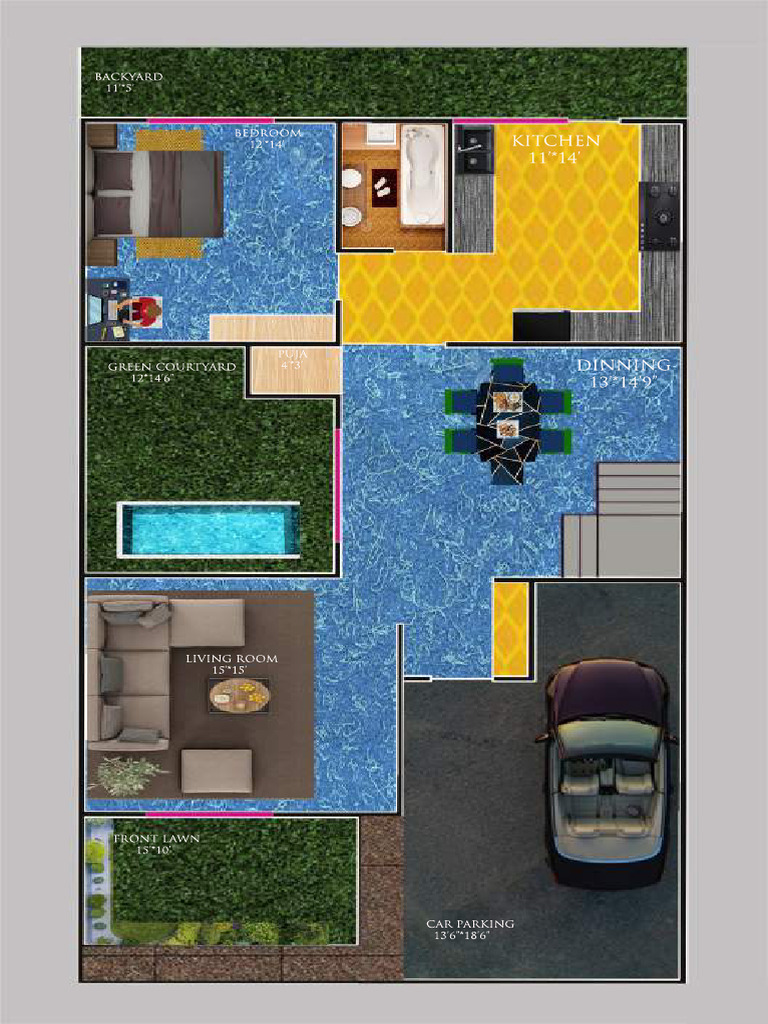 PLAN RENDERING-compressed | PDF