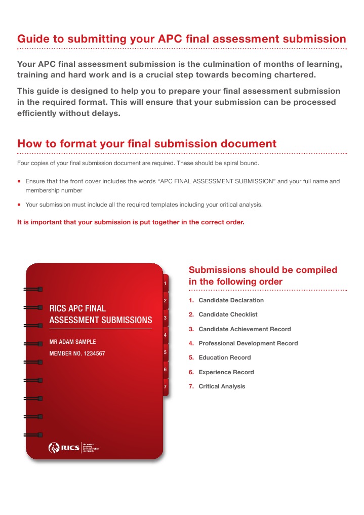 APC - Final Submission Guide | PDF | Business
