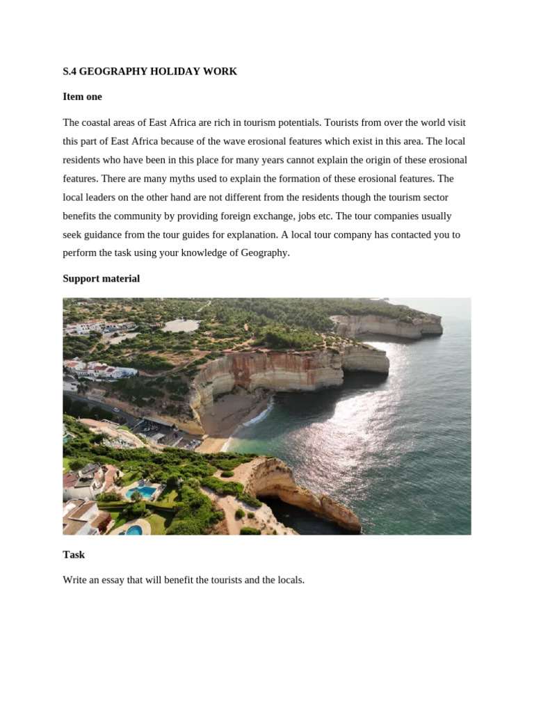 GEOG 3 S.6, GEOG S.4, ECON S.5, ECON S.6 PAPER 2 | PDF | Cost Of Living | Erosion