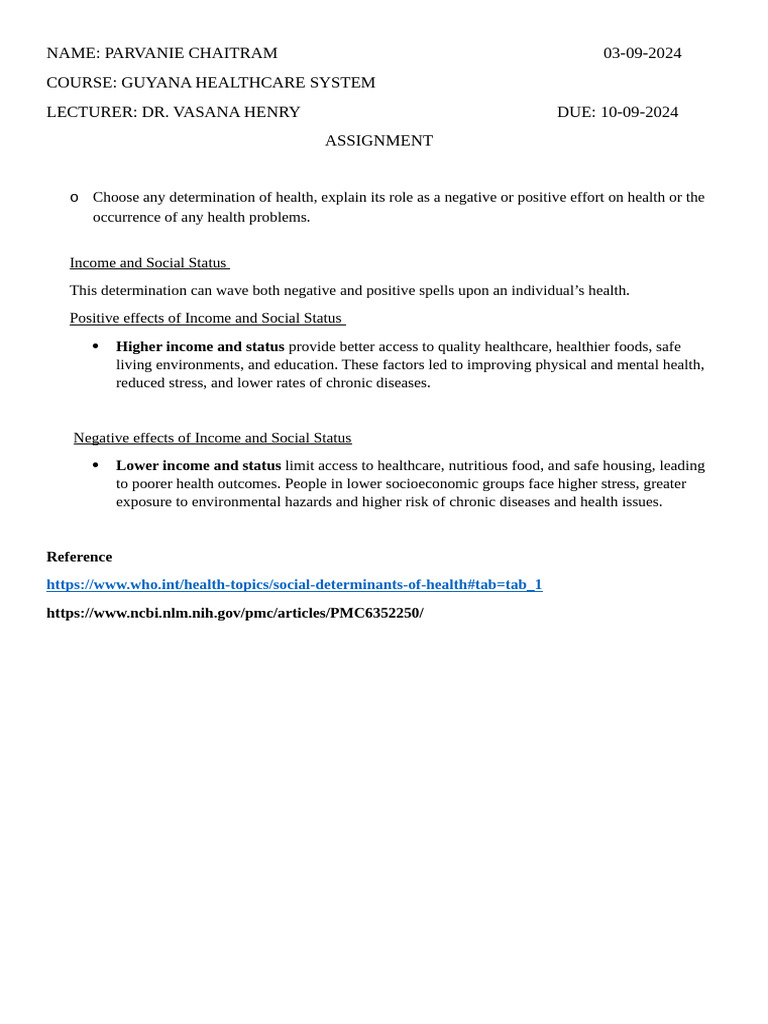 Assignment | PDF