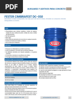Ficha Tecnica Festermix | PDF | Hormigón | Cemento