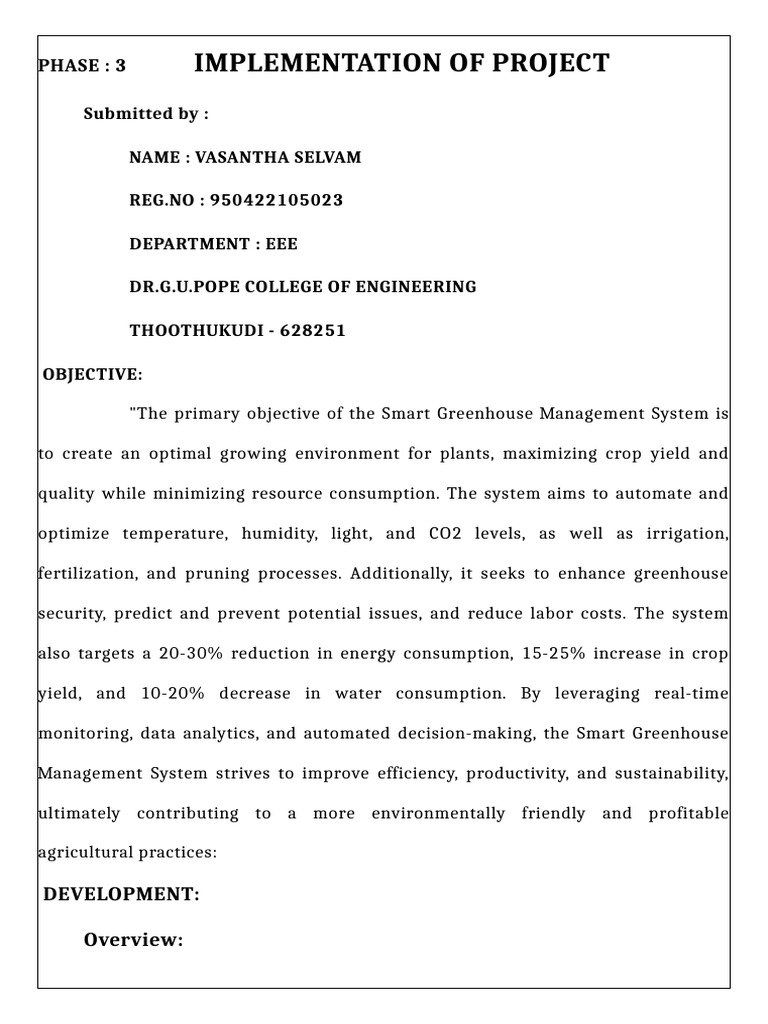 Phase 2 Sample Naan Mudhalvan | PDF | Efficient Energy Use | Automation