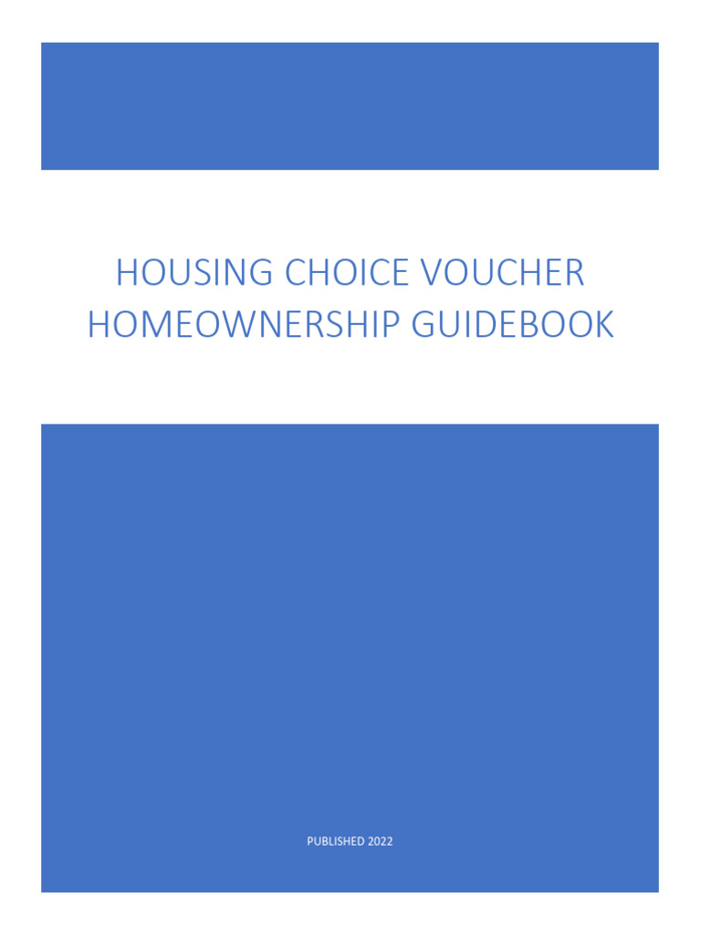 HCV Homeownership Guidebook | PDF | Section 8 (Housing) | Mortgages