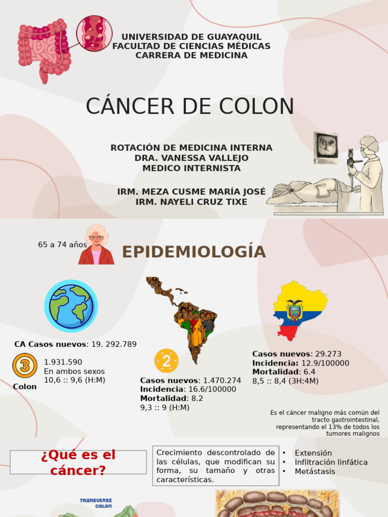 Cancer de Colon (1) - 1 | PDF | Cáncer colonrectal | Cáncer