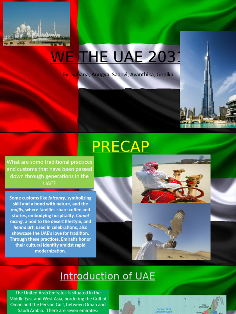 We The Uae 2031 Final | PDF | United Arab Emirates | Dubai