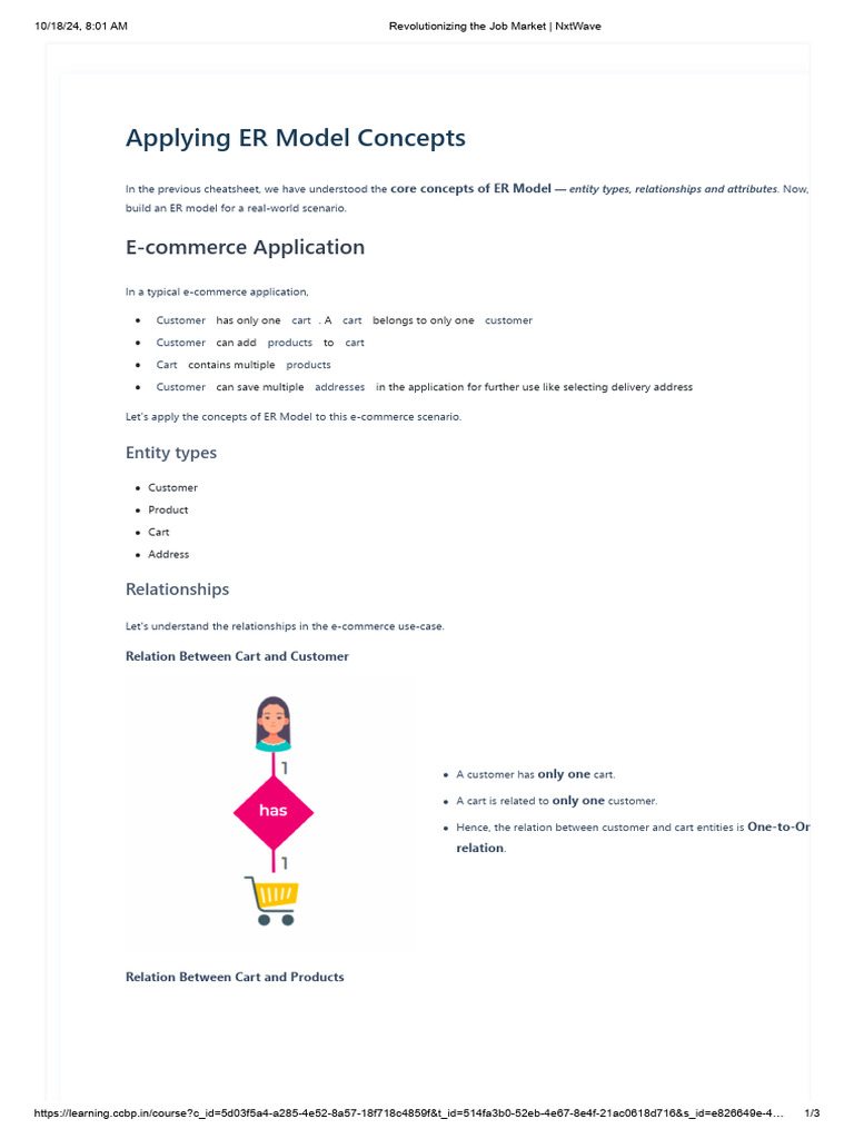 Applying ER Model Concept | PDF | Computing