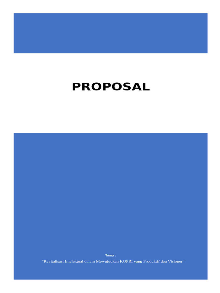 PROPOSAL SIG VII (Repaired) | PDF