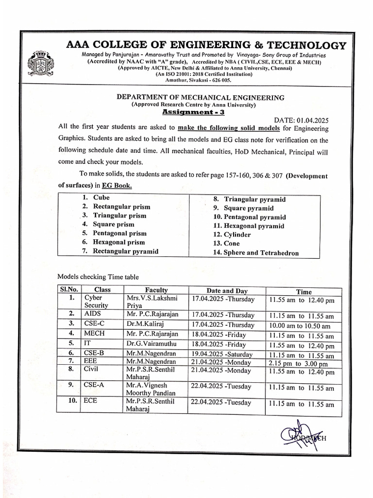 EG Assignment No.3 | PDF