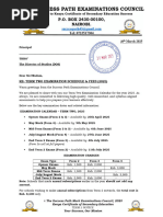 Wakata Mock Circular 2025 | PDF