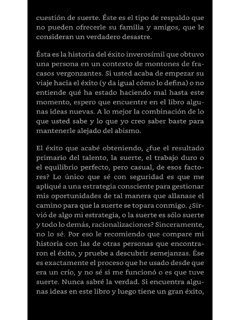 Éxito Inverosimil | PDF