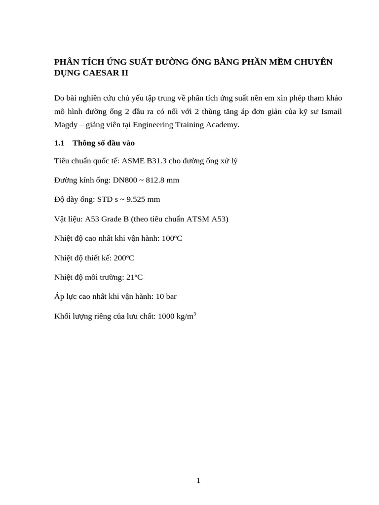 Tham khảo caesar ii | PDF