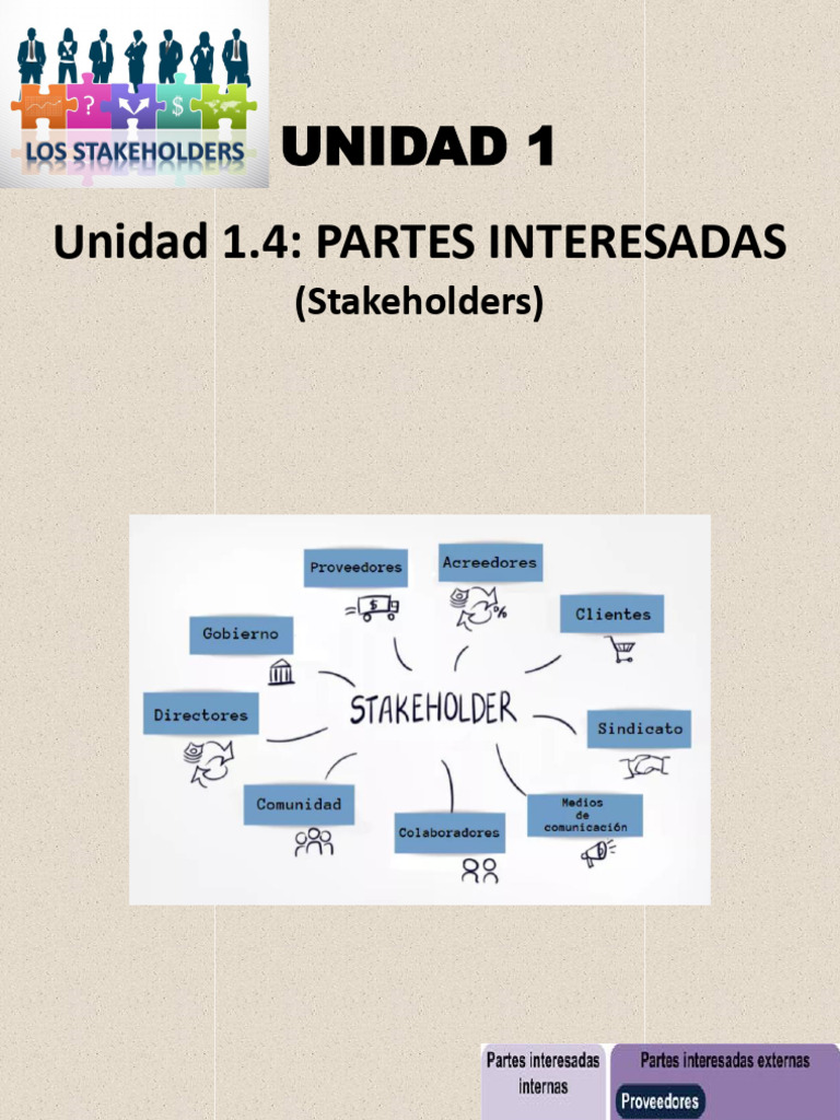 Sesion 04 - Partes Interesadas | PDF | Business | Compartir (Finanzas)