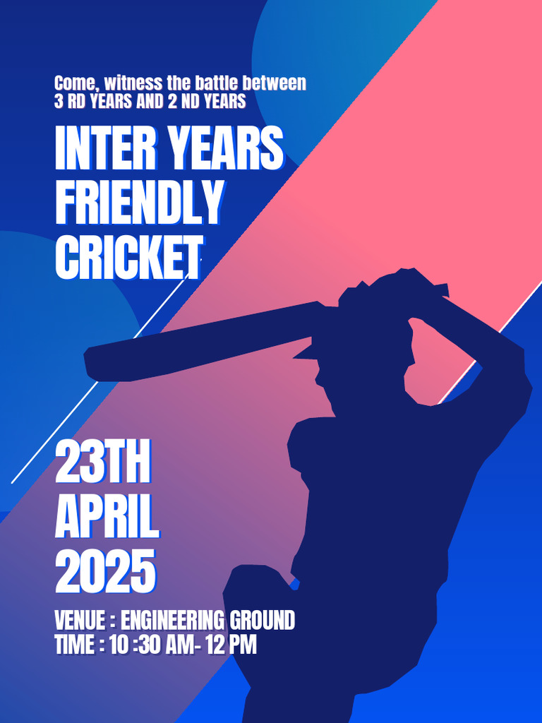 Cricket Poster PDF | PDF