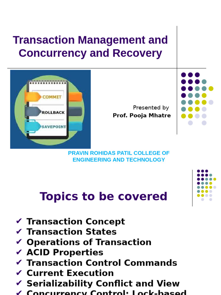 Chapter 6 Database Management | PDF | Database Transaction | Acid