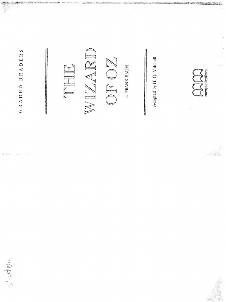 The Wizard of Oz 4th Grade | PDF